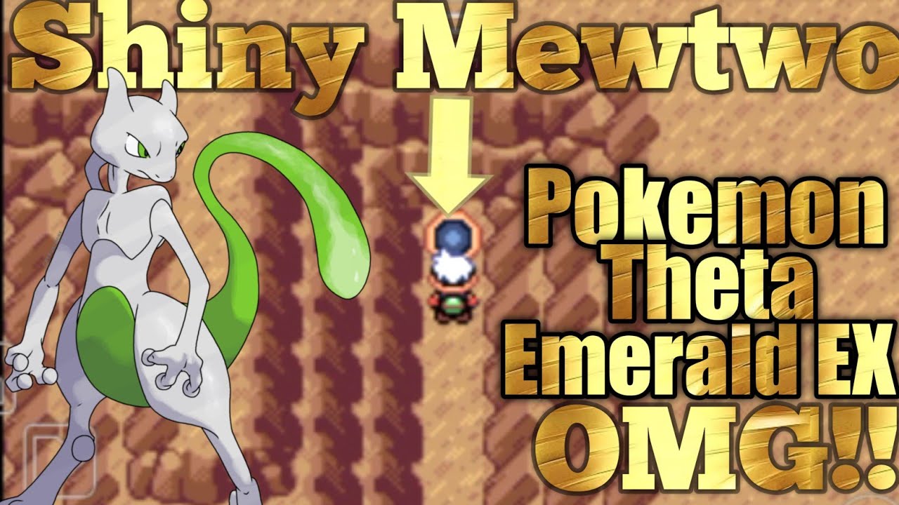 CATCHING SHINY MEWTWO IN POKEMON THETA EMERALD EX OMG 🔥🔥🔥 - YouTube