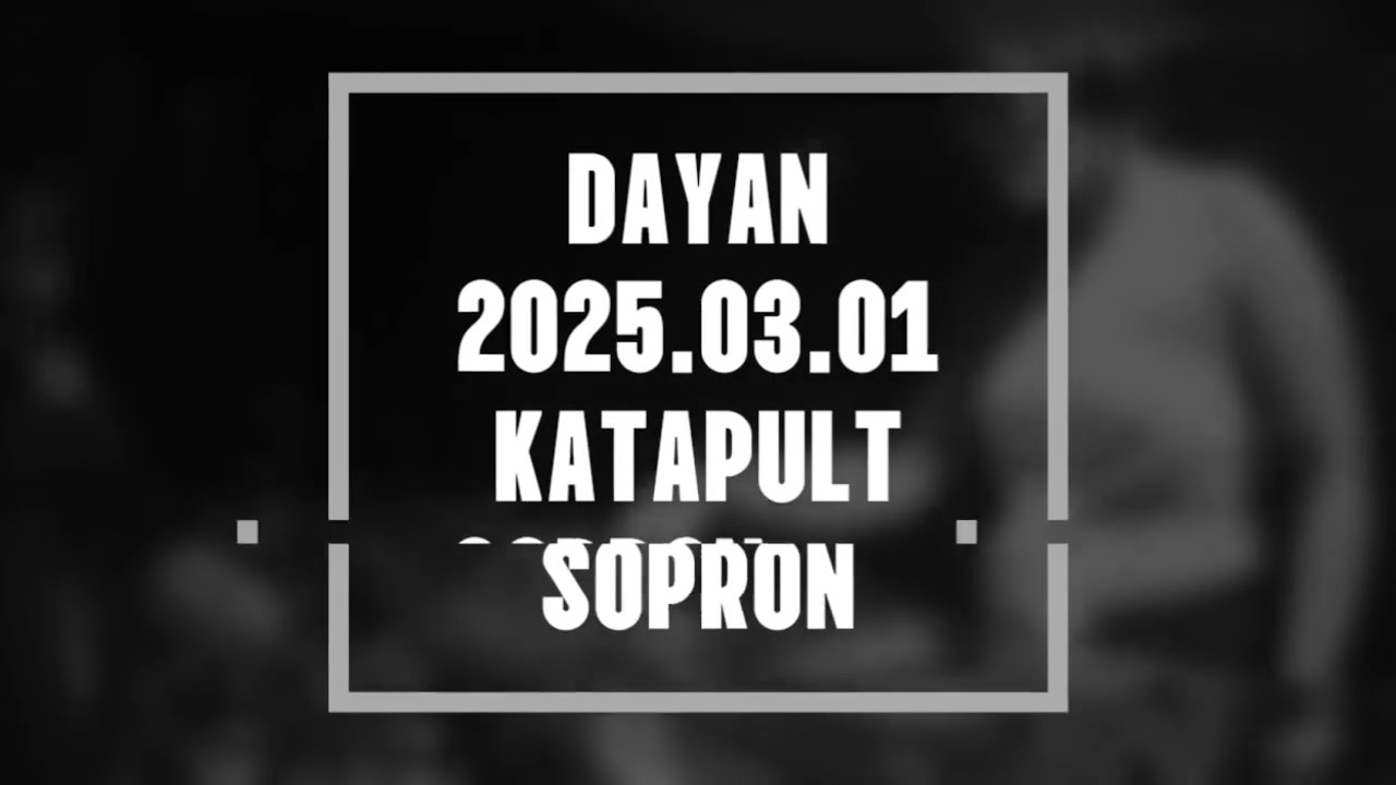 DAYAN @ THE ORGANIZATION FANATIK'Z // KATAPULT (SOPRON) 2025.03.01 @ LIVE SET - YouTube