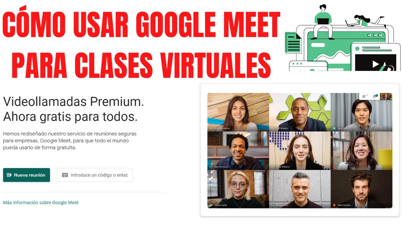 Cómo usar Google Meet para dar Clases Virtuales - YouTube