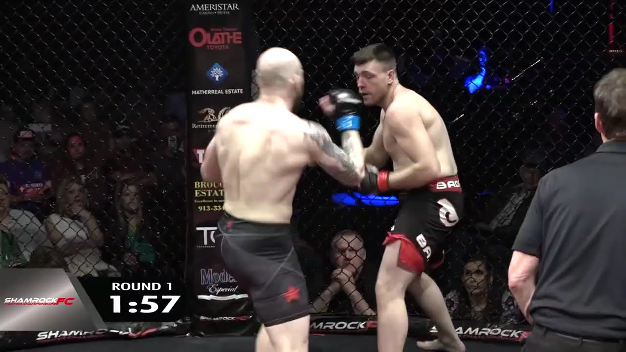 Shamrock FC 315 Josh Mitchell Vs Dylan Fosdick - YouTube