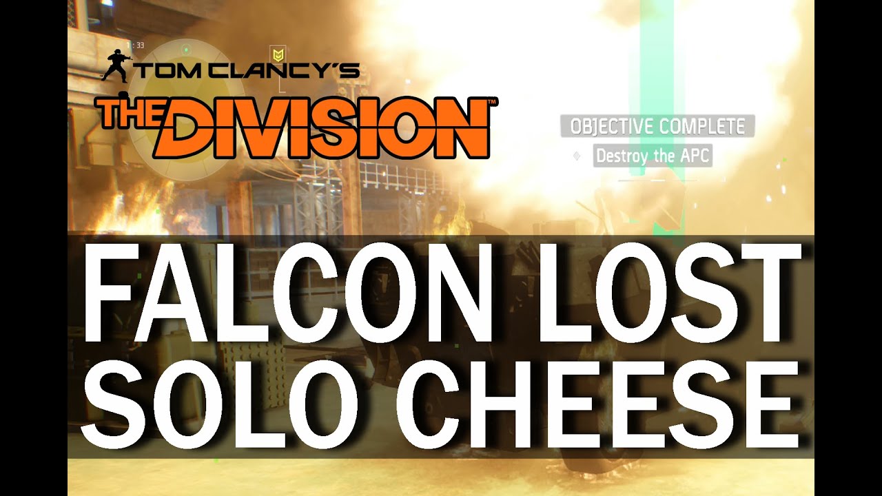 The Division - Falcon Lost SOLO CHEESE [PATCHED] - YouTube