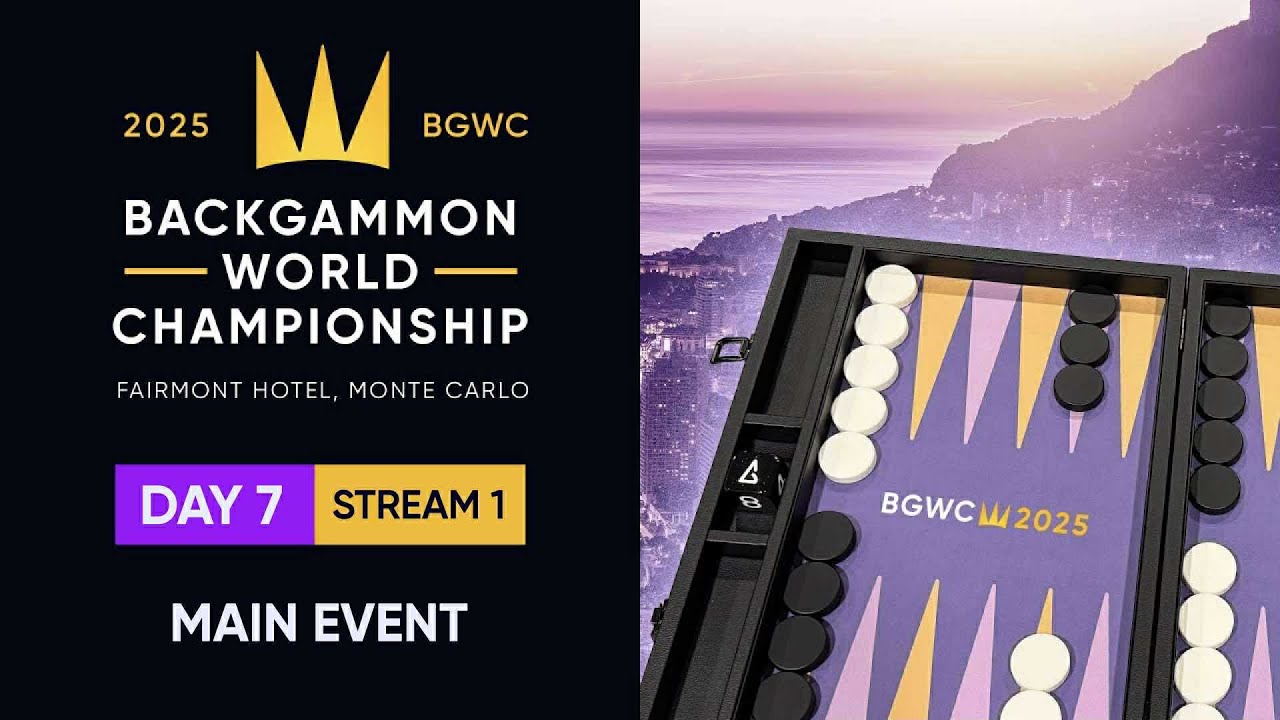 2025 Backgammon World Championship - S1 - Championship Division Main - YouTube