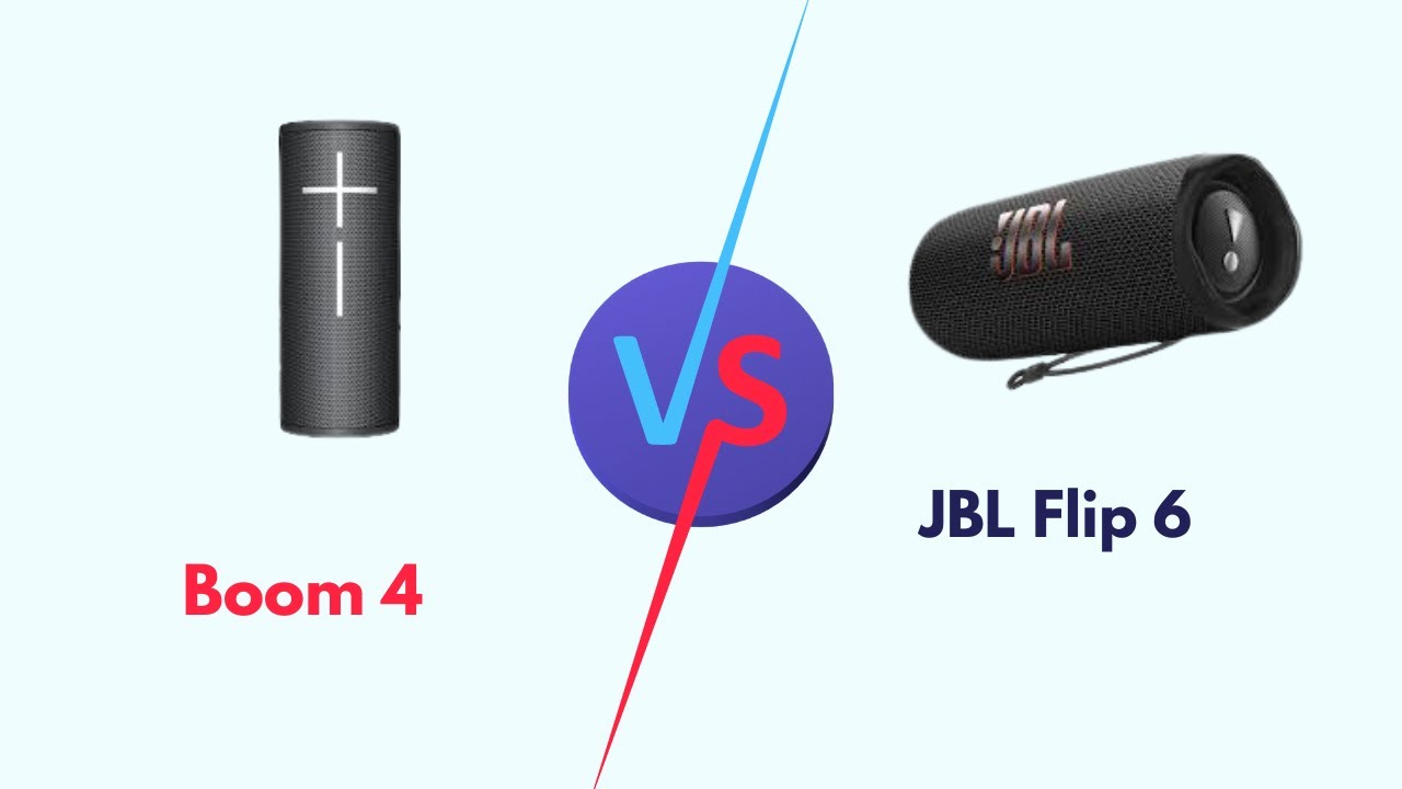 Ultimate Ears Boom 4 Vs JBL Flip 6 (Specs, Battery Life, Sound Quality ...
