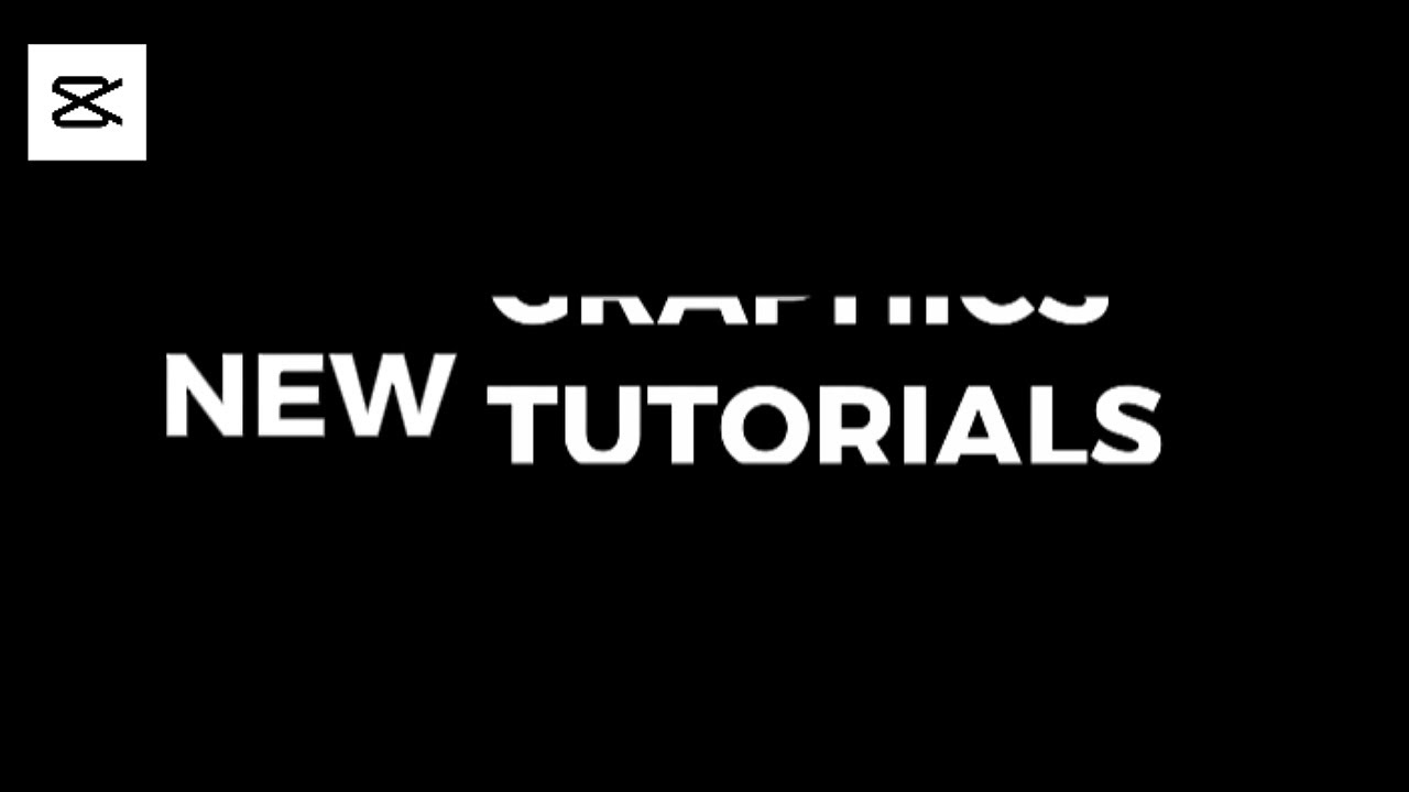 How to create a text shifting animation on capcut - YouTube