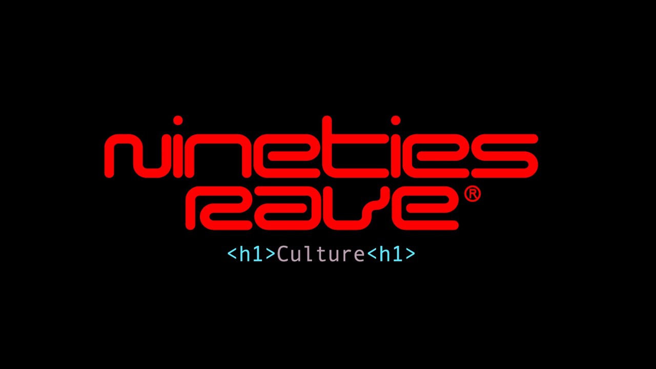 NINETIES RAVE CULTURE // LOGOS - YouTube