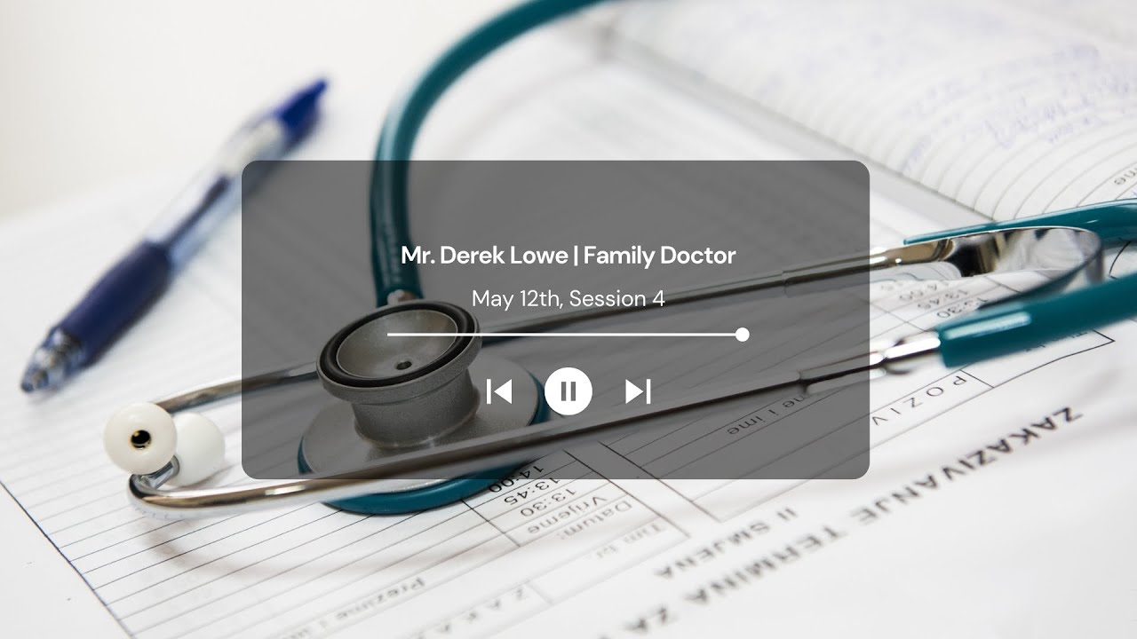 | Family Doctor Derek Lowe on the Field of Healthcare, Medical School ...
