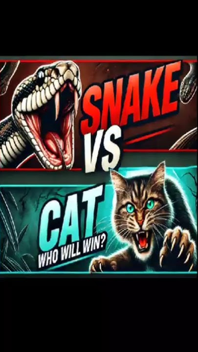 "Snake vs Cat: Who Wins the Ultimate Battle of Speed and Agility?" - YouTube