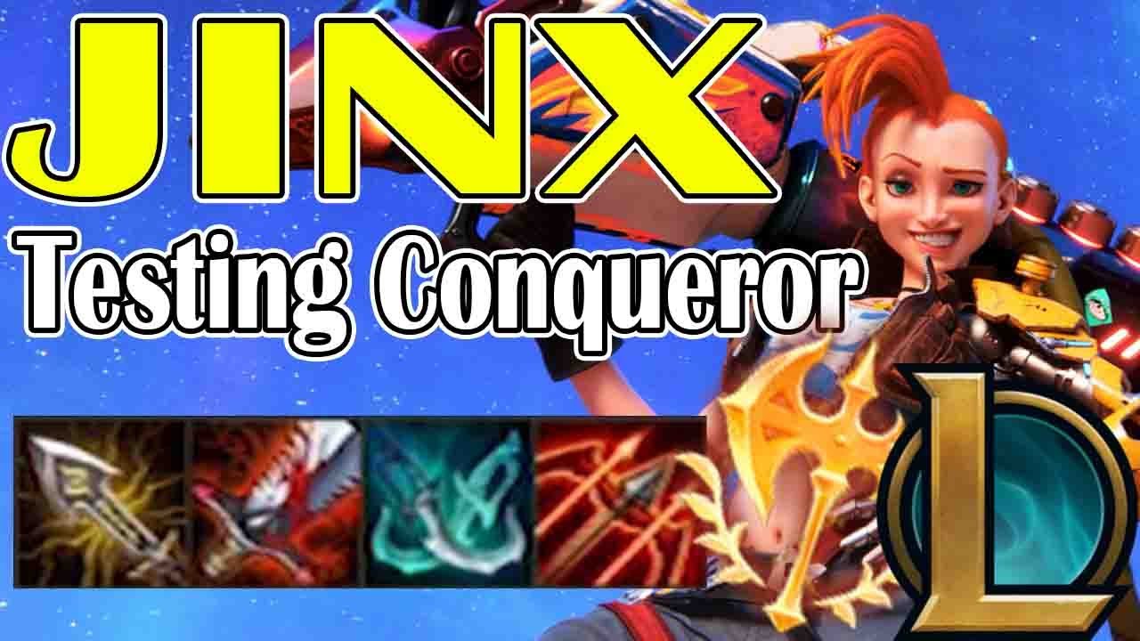 JINX CONQUEROR Rune even good? | League of Legends | JayGS | - YouTube