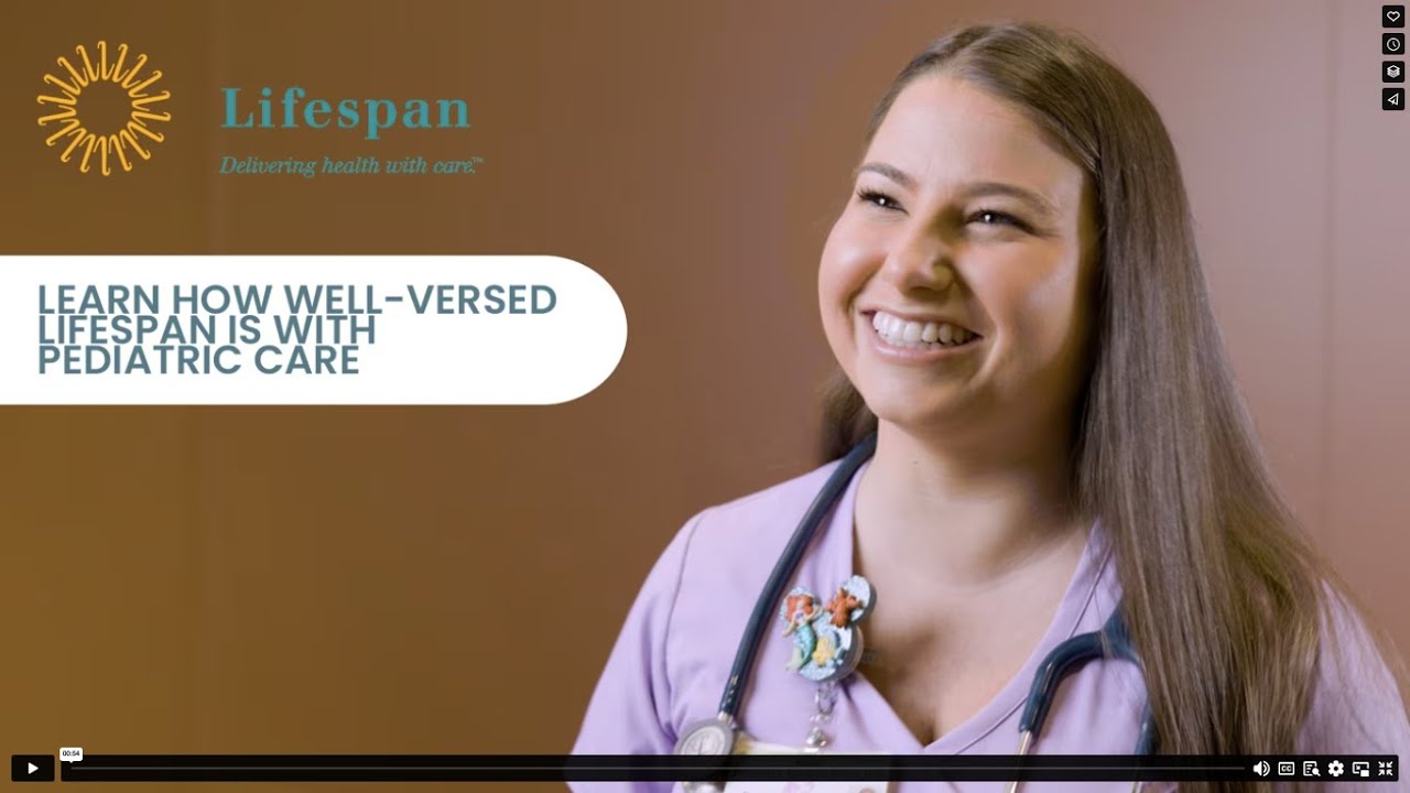 Learn How Well-Versed Lifespan is with Pediatric Care - YouTube