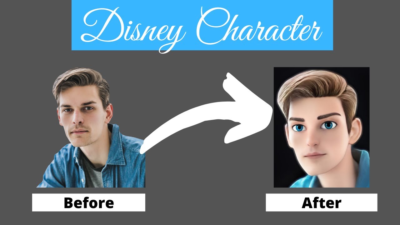How to Create a Disney Avatar with Your Face - YouTube