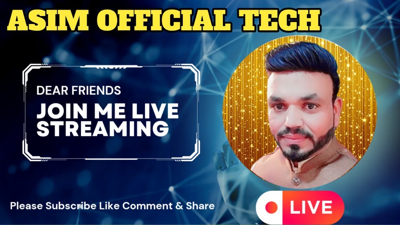 Live me aye ho to thori gupshup ho jaye || Asim Official Tech - YouTube