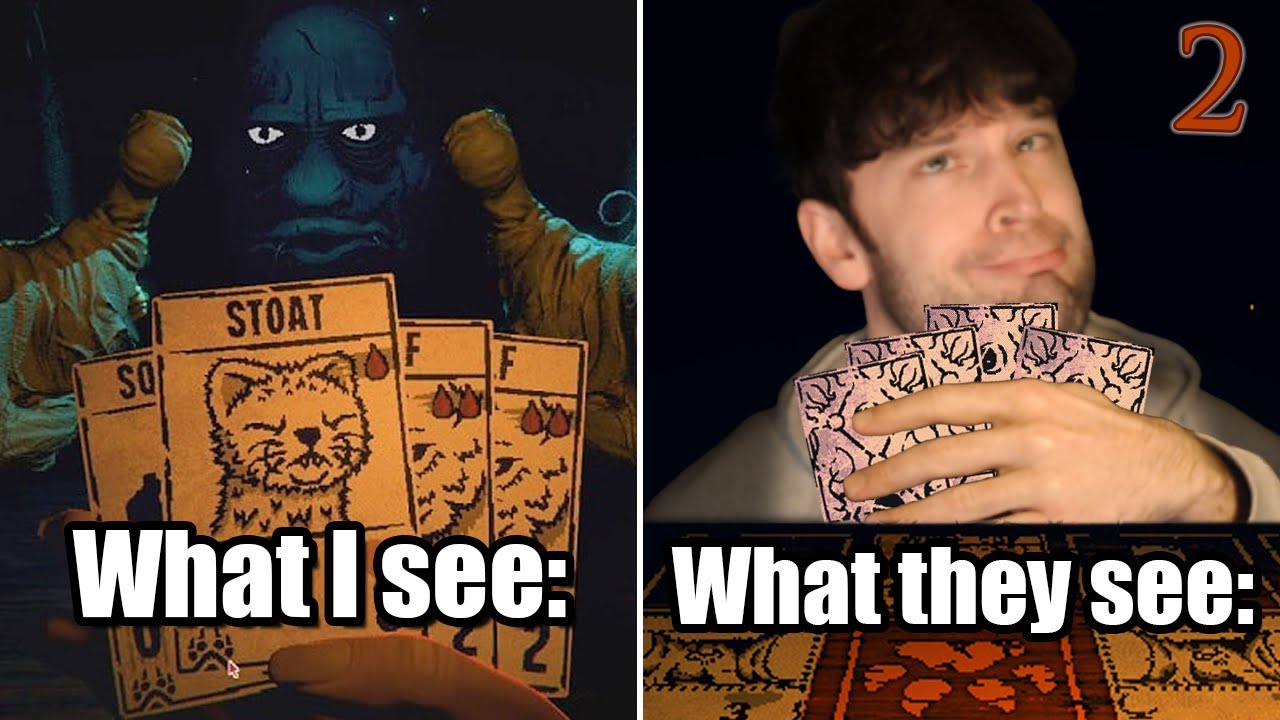 Inscryption – Removing my own eye in a happy little game [Part 2] - YouTube