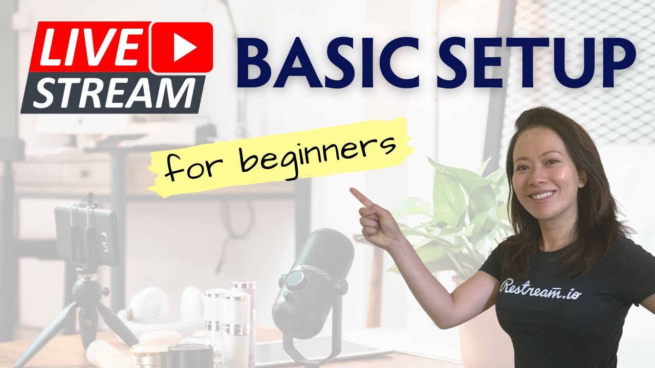 Essential livestreaming setup for beginners and podcasters #feisworld # ...