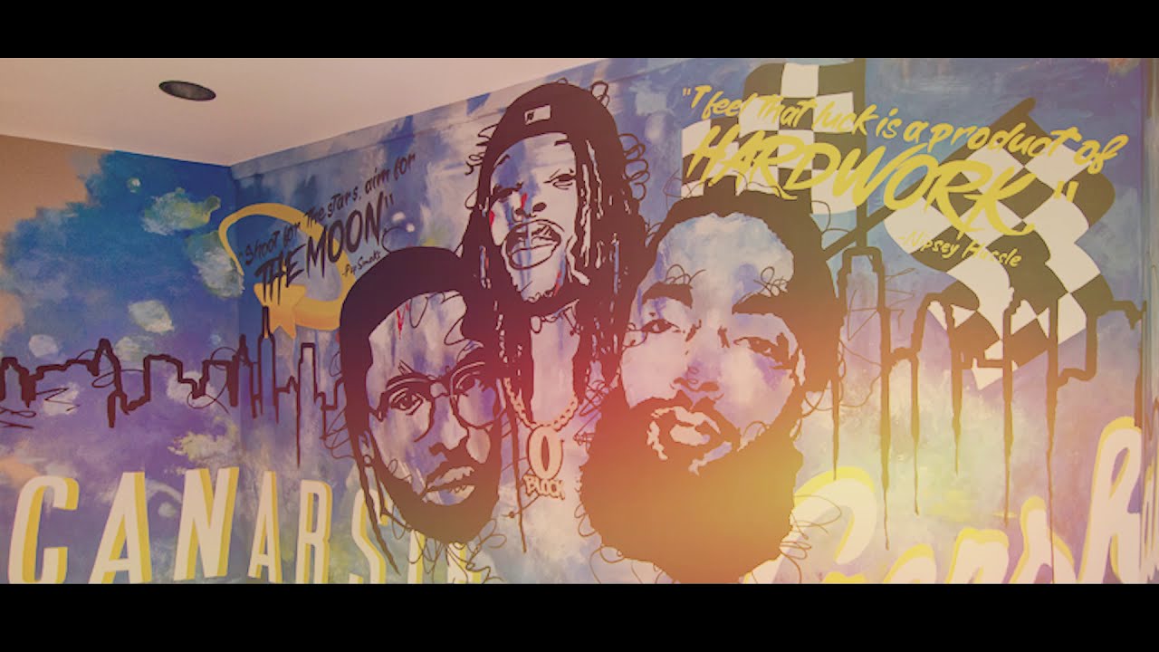 Memorial Mural: Pop Smoke, King Von, Nipsey Hussle - YouTube