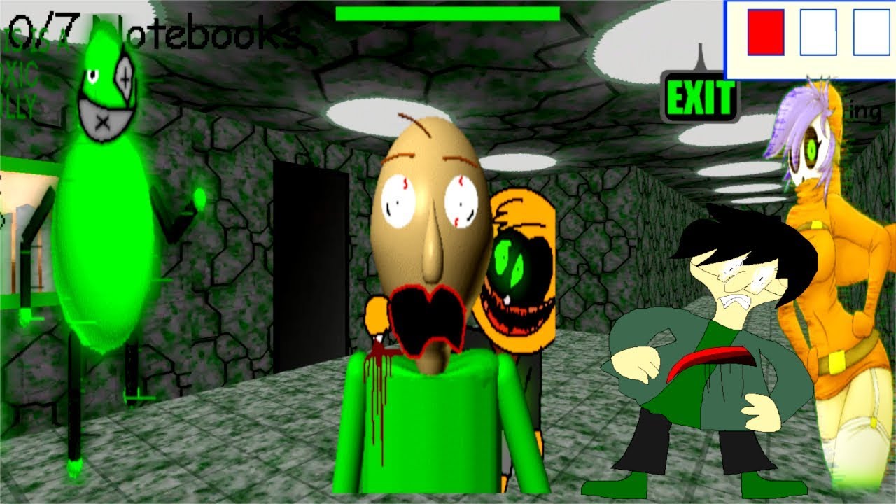 Baldi's in - Radioactive Disaster - (FABF's Basics 6) - YouTube