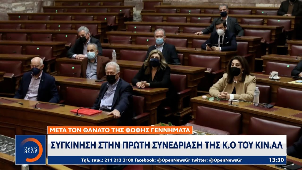 Φώφη Γεννηματά: Συγκίνηση στην πρώτη συνεδρίαση της Κ.Ο του ΚΙΝ.ΑΛ ...