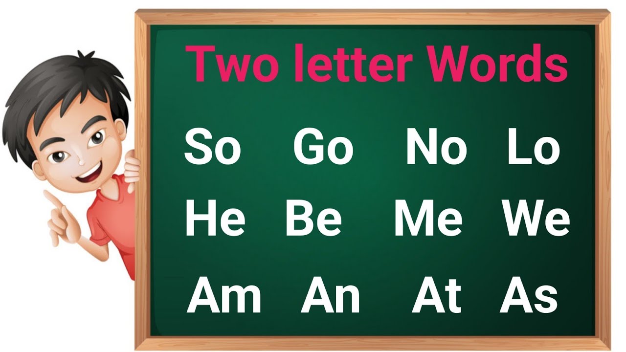 Two letter words | Two letter words in English | so go no lo | two ...