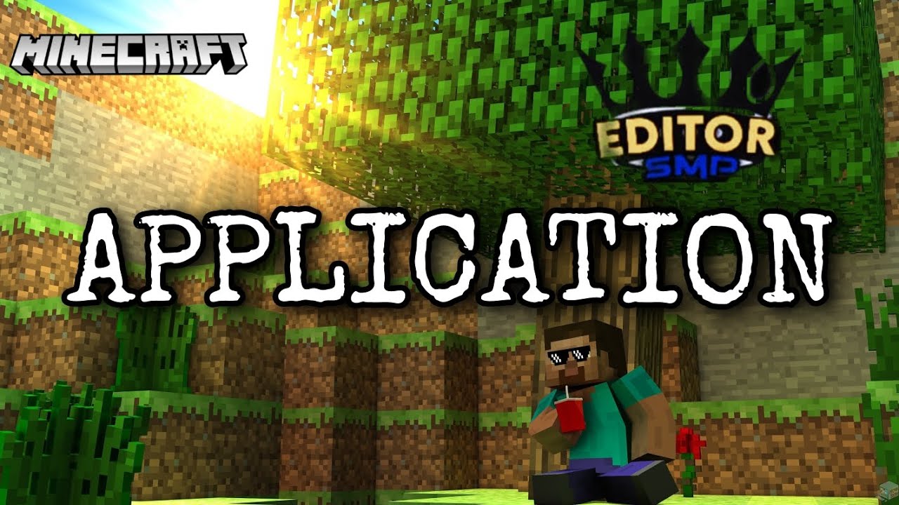 Can I join editor smp? - YouTube