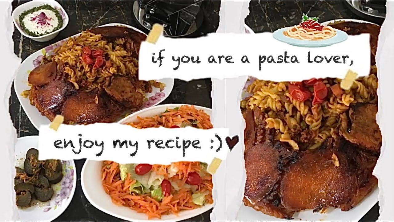 If you are a pasta 🍝 lover♥️, enjoy my recipe - YouTube