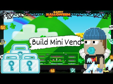 Build Mini vend World [9LFE] - growtopia - YouTube
