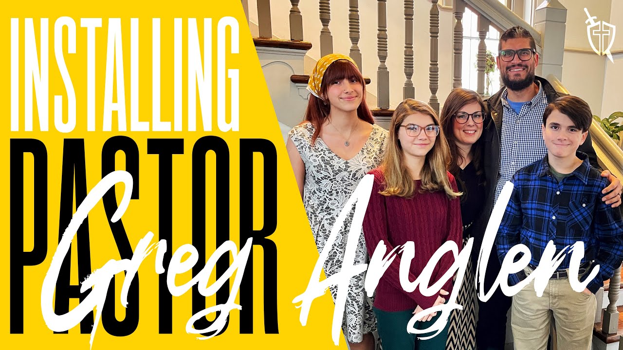 Installing Pastor Greg Anglen - YouTube