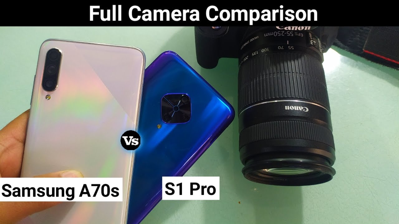 vivo S1 Pro vs Samsung A70s - Full Camera Comparison Hindi - YouTube