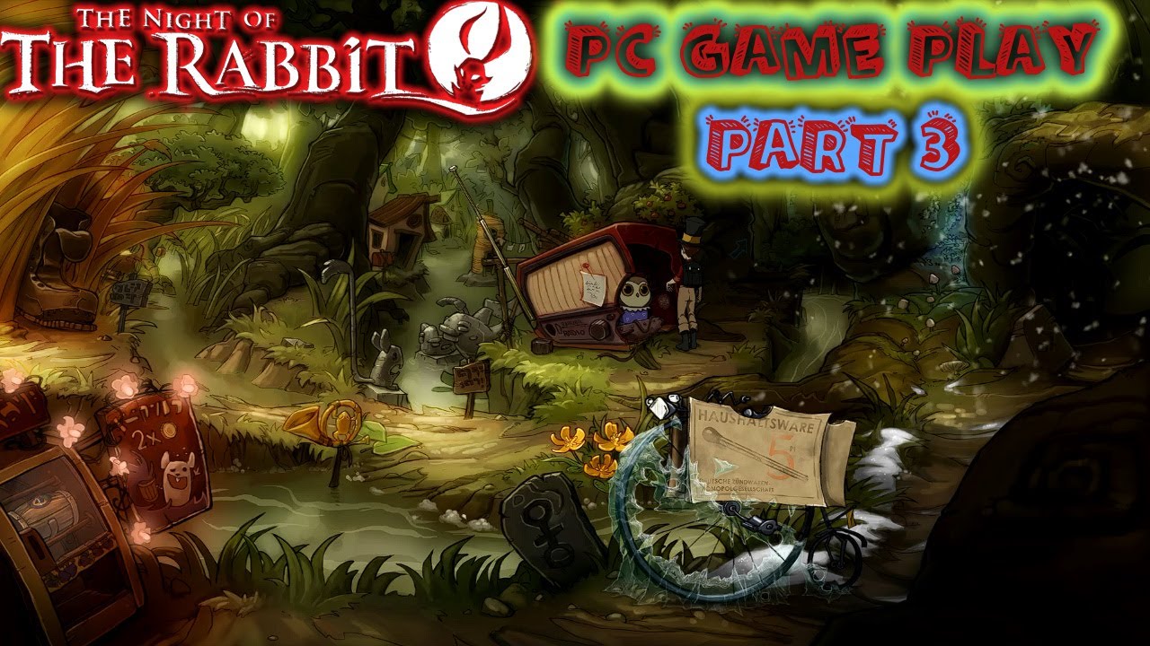 the night of the rabbit pc game play part 3 - YouTube