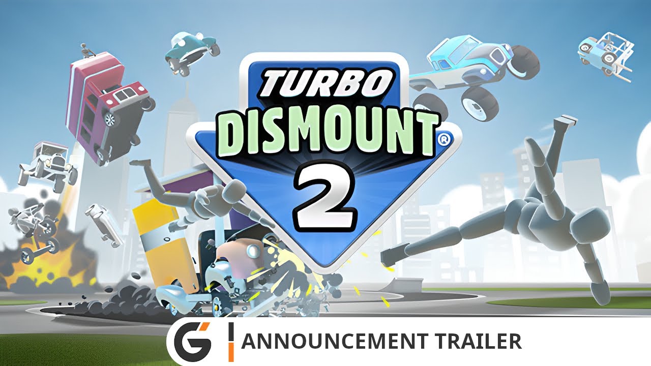 Turbo Dismount 2 - Announcement trailer - YouTube