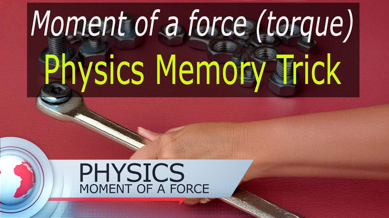Moment of a force physics equation - YouTube