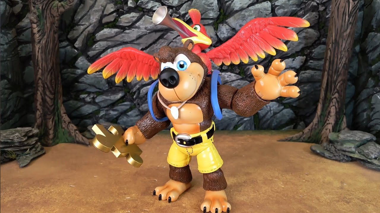 Banjo & Kazooie Premium DNA Action Figure Review - YouTube