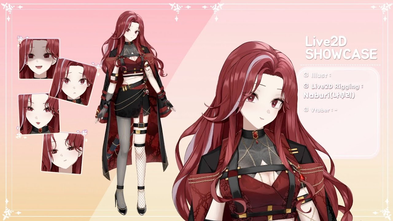 [Live2D Showcase] Virtual 버츄얼 캐릭터 라투디 리깅 쇼케이스 81 버튜버 브이튜버 - YouTube