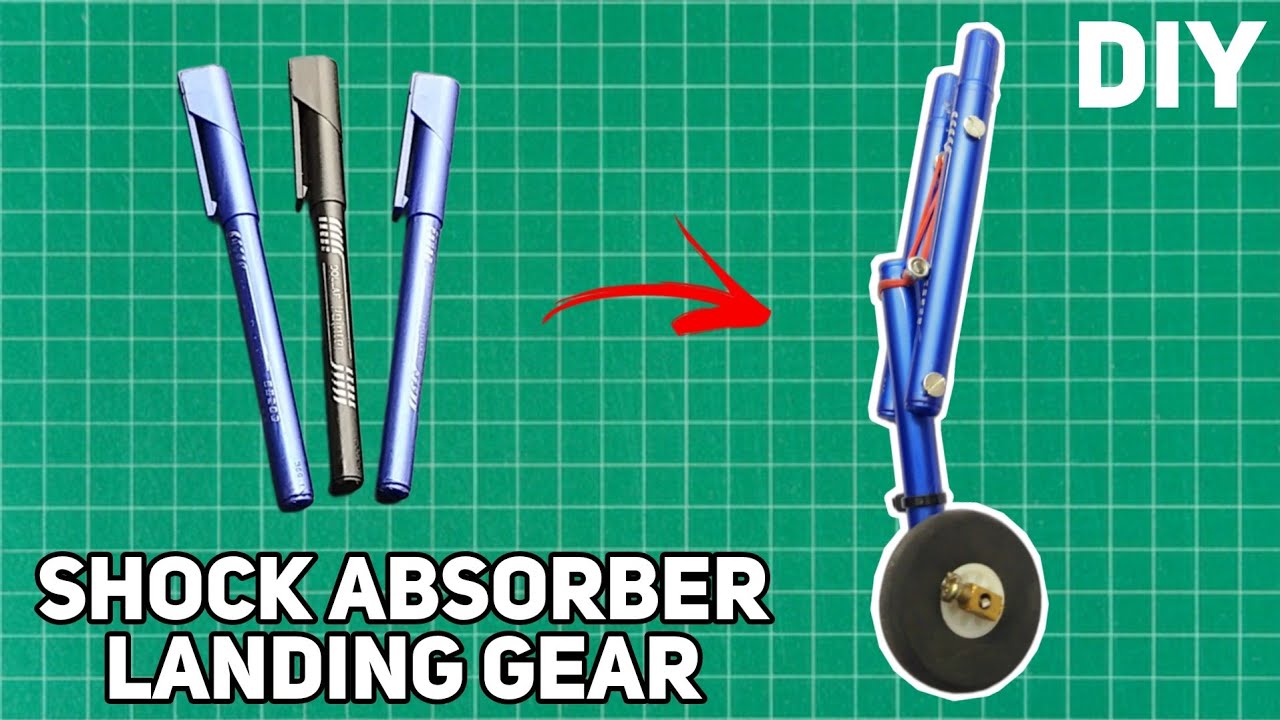Making RC Plane Landing Gear with Suspension - YouTube