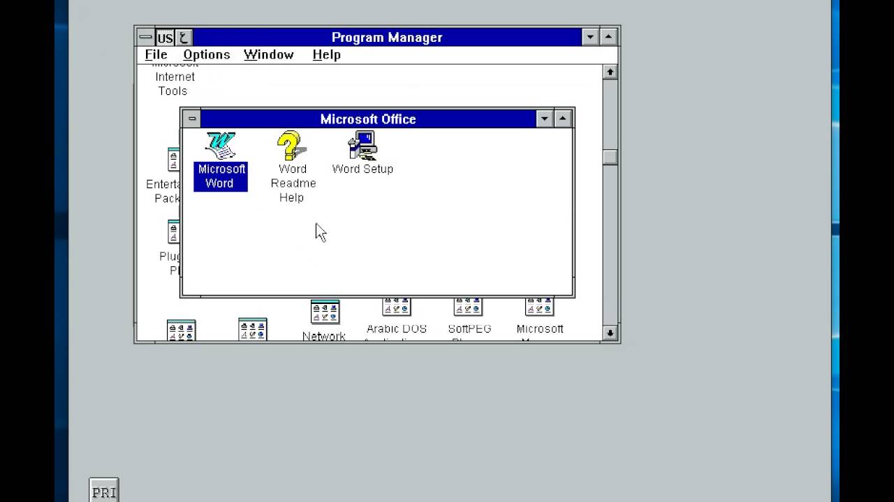 OS Exploration: Microsoft Windows for Workgroups 3.11 English With ...