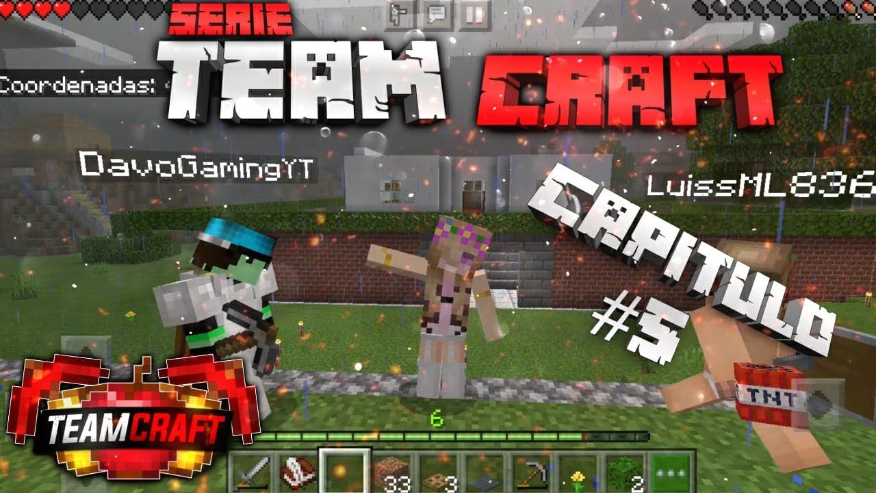 TEAM CRAFT//CAPITULO 5// REMODELACION DE LA CASITA - YouTube