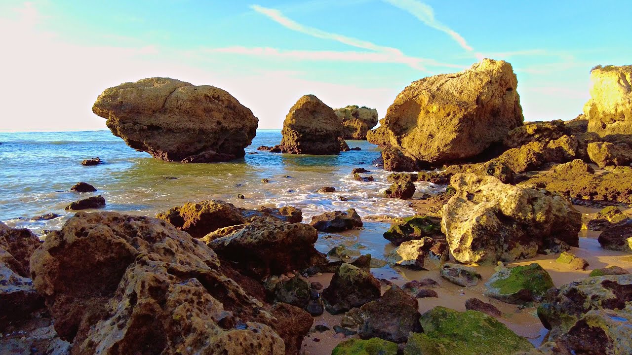🌊9 Hours Of Atlantic Ocean Sounds🇵🇹 , Deep Sleeping, Stress Relief And ...