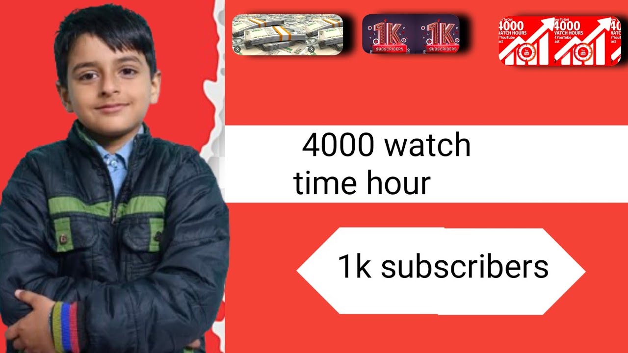 how to plus subscriber and complete 1K subscriber and 4000 watch time ...