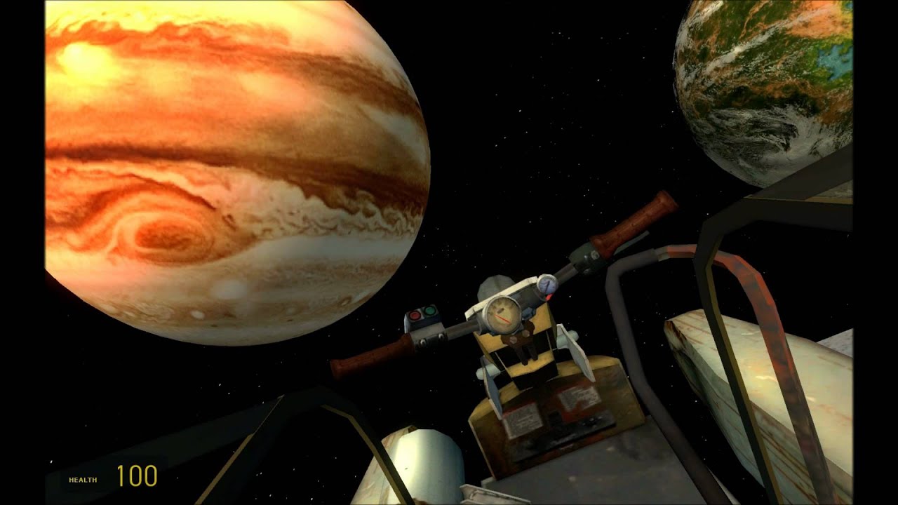 Garry's Mod Space Adventures! Episode 1: Lift off! - YouTube