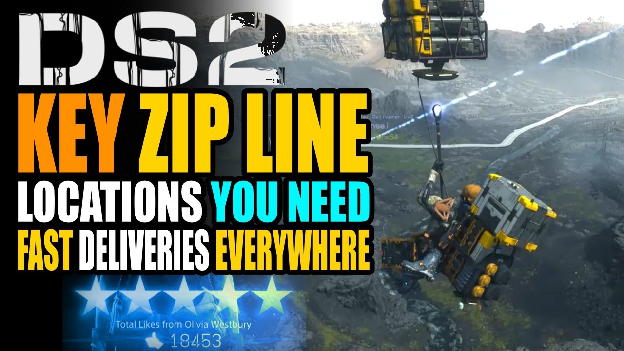 Best Zip Line Locations For Fast Deliveries Death Stranding 2 On the ...