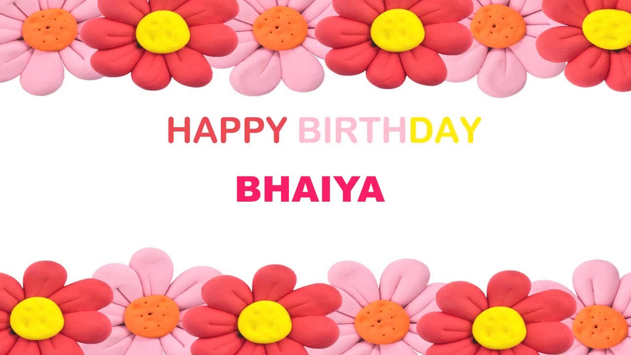 Bhaiya Birthday Postcards & Postales - Happy Birthday - YouTube