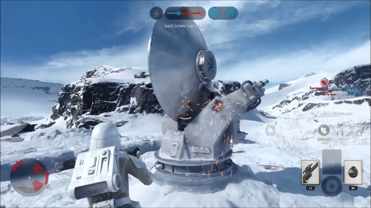 weird invincibility glitch - Star Wars Battlefront [PS4] - YouTube