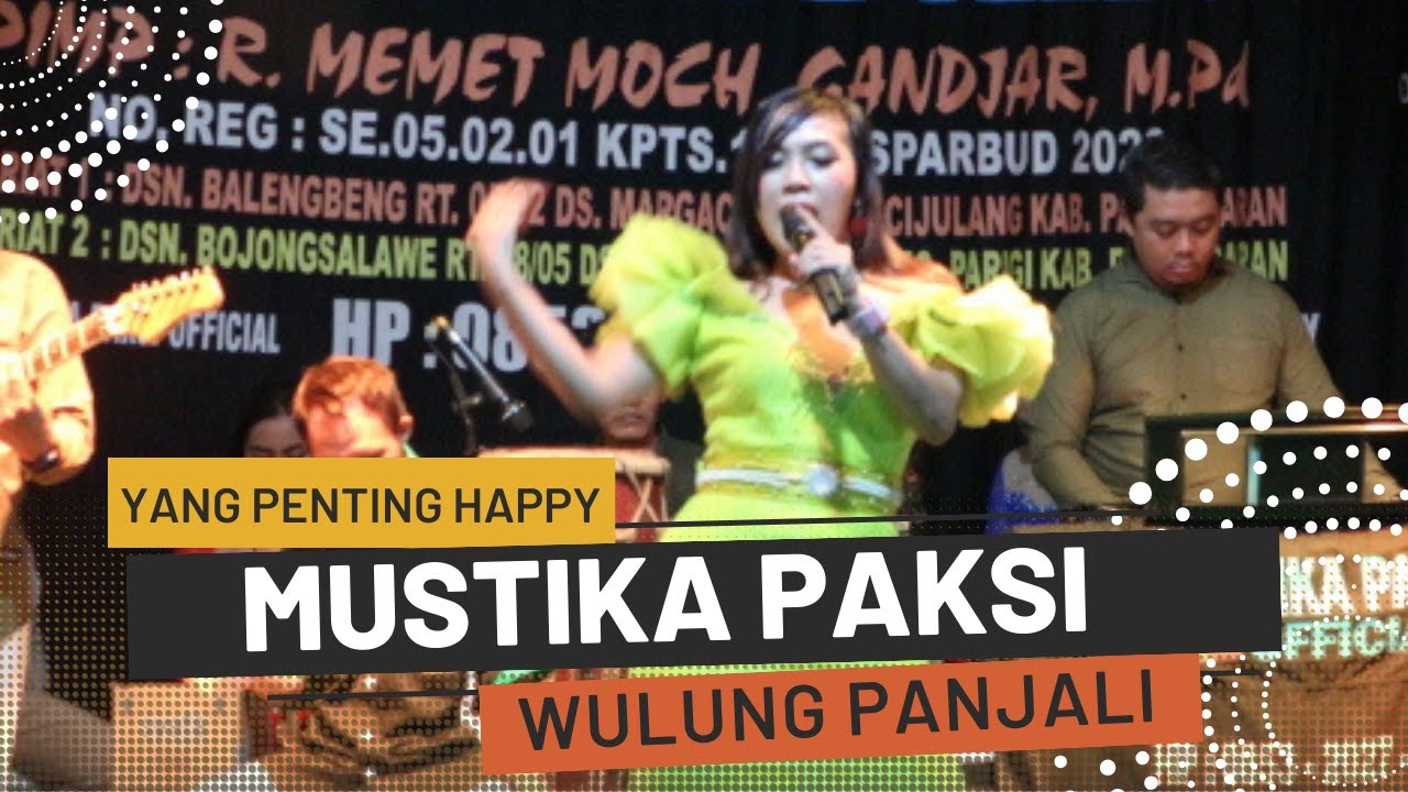Yang Penting Happy Cover Wulung Panjali (LIVE SHOW Wonoharjo ...