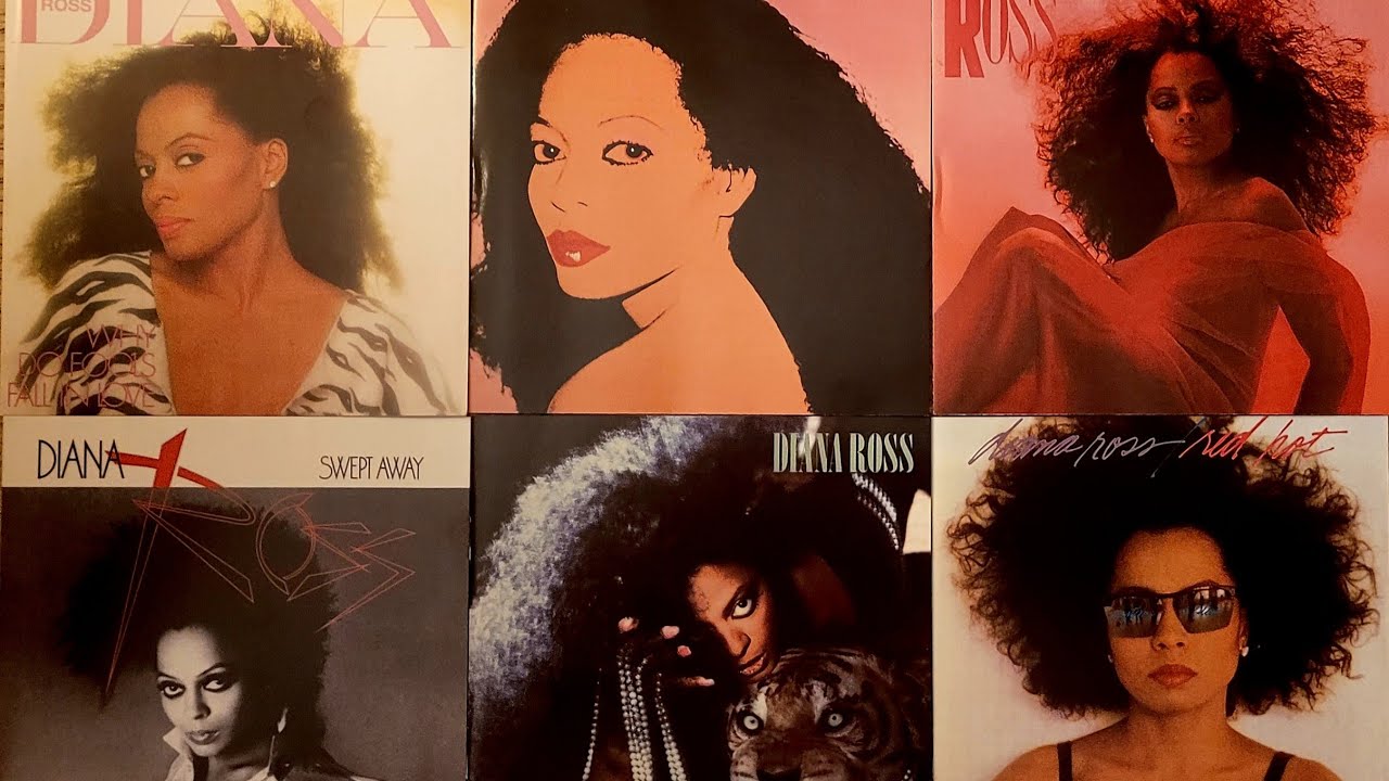 Diana Ross In The 80's During RCA Records [ Edited by Nandy ] - YouTube