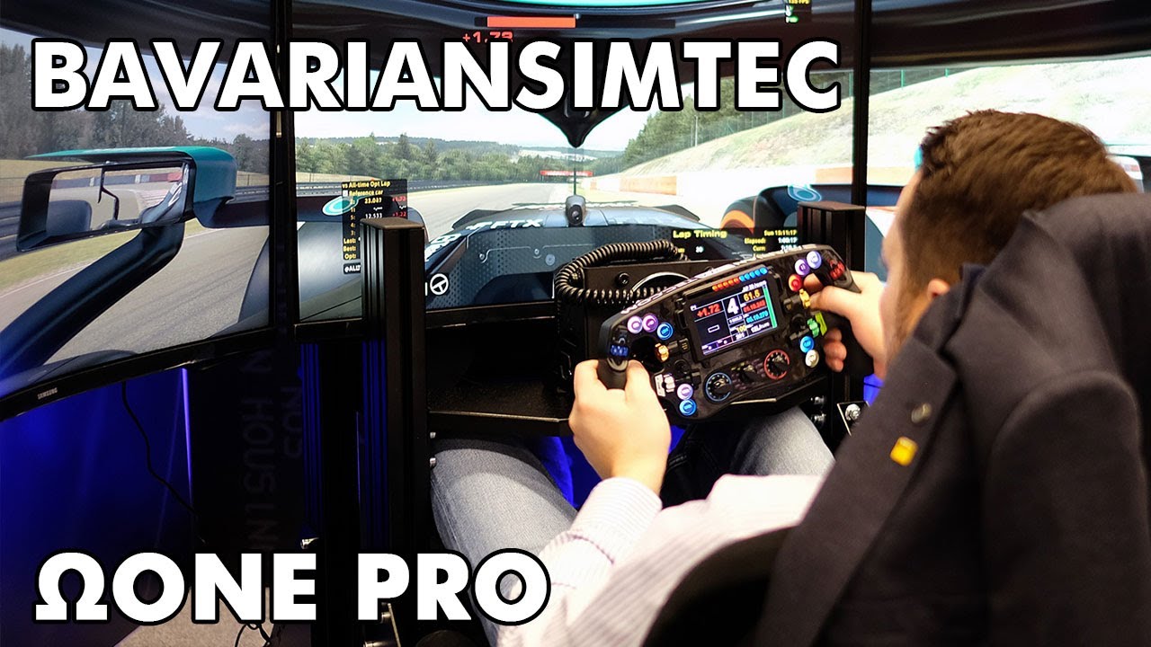 BavarianSimTec - ΩONE Pro - Simracing Expo 2022 - YouTube
