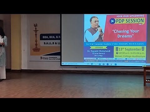 Personality Development Session | Chasing Your Dream | CPJ College, Delhi | GGSIP University ...