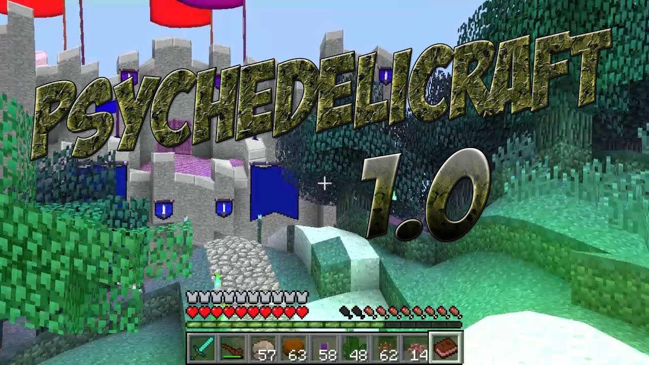 Minecraft - Psychedelicraft 1.0 - YouTube