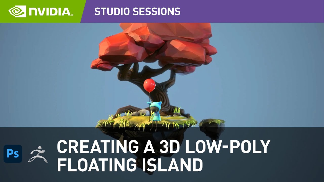 Creating a 3D Low-Poly Floating Island w/ Pablo Munoz Gomez - YouTube