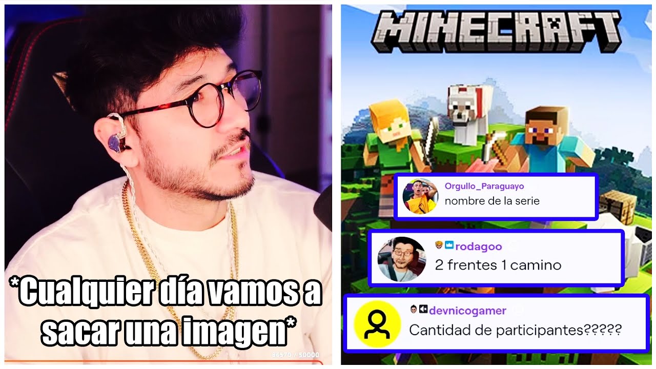 Zein da DETALLES de su PRÓXIMA SERIE de MINECRAFT😳 - YouTube