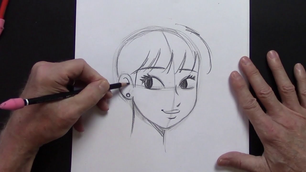 How to Draw a FACE from an EGG SHAPE! - YouTube