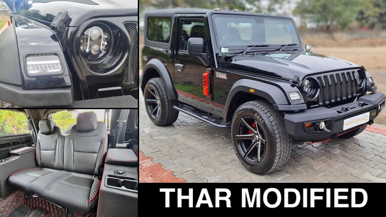 THAR MODIFIED || POONA MOTORS PVT LTD - YouTube