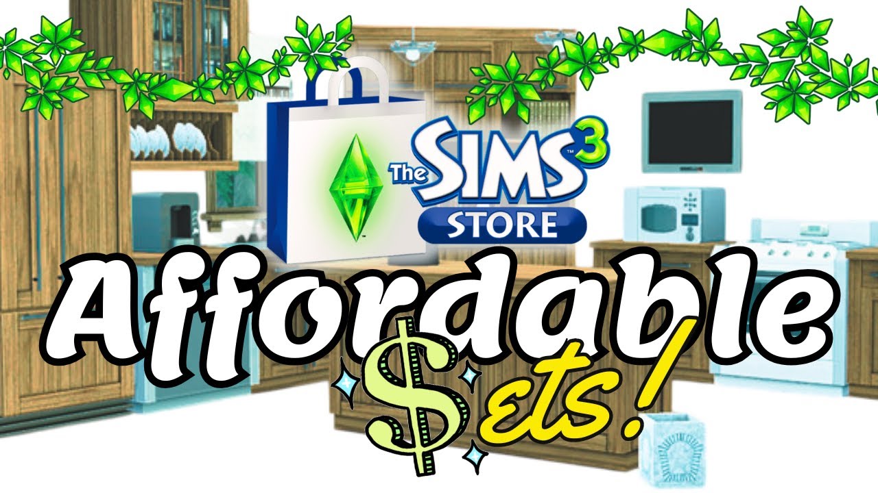 Affordable Sims 3 Store Sets To Enhance Your World! (Part 1) - YouTube